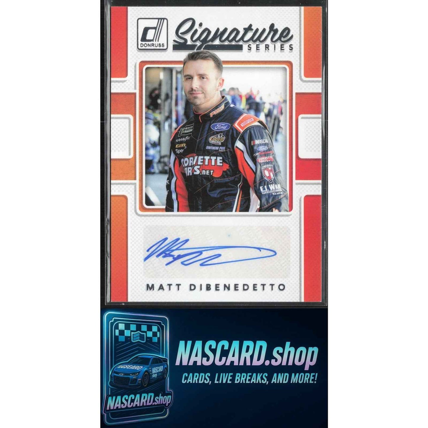 2018 Donruss #SS-MD Matt DiBenedetto Signature Series – NASCARD.shop