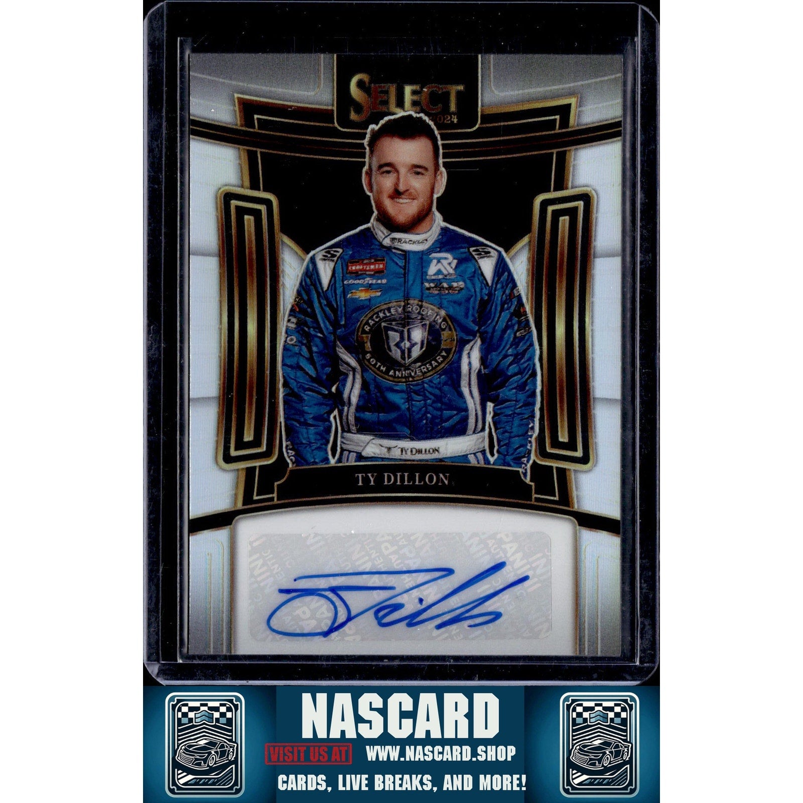 2024 Panini Select #S-TYD Ty Dillon Signatures – NASCARD.shop