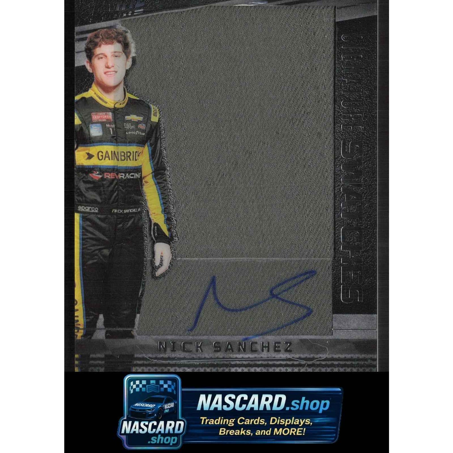 2023 Panini Prime #SSW-NSC Nick Sanchez Signature Swatches #/49 ...